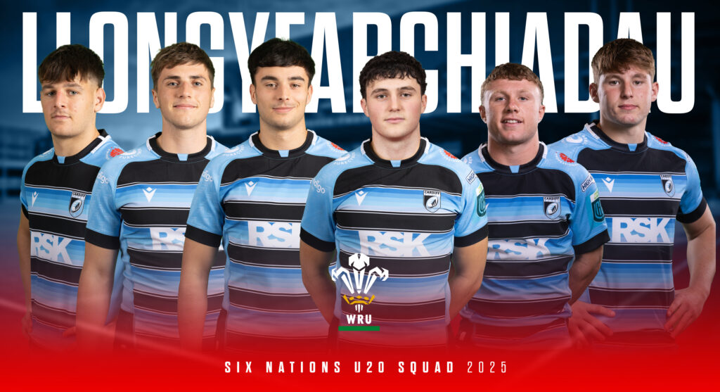 Six Blue & Blacks named in Wales U20s Six Nations squad. - Cardiff Rugby