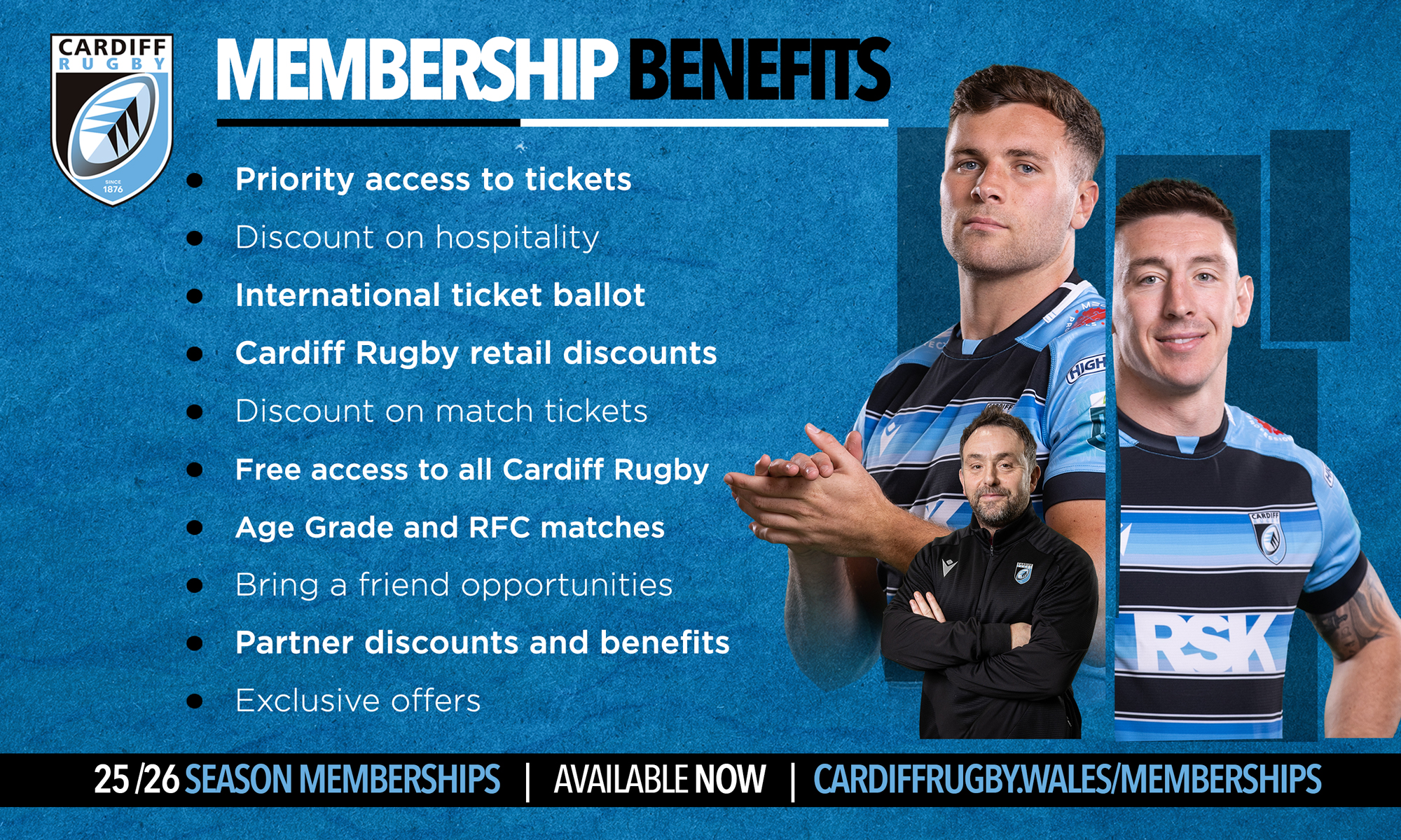 Season Membership - Cardiff Rugby